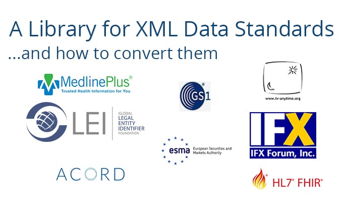 A Library for XML Data Standards