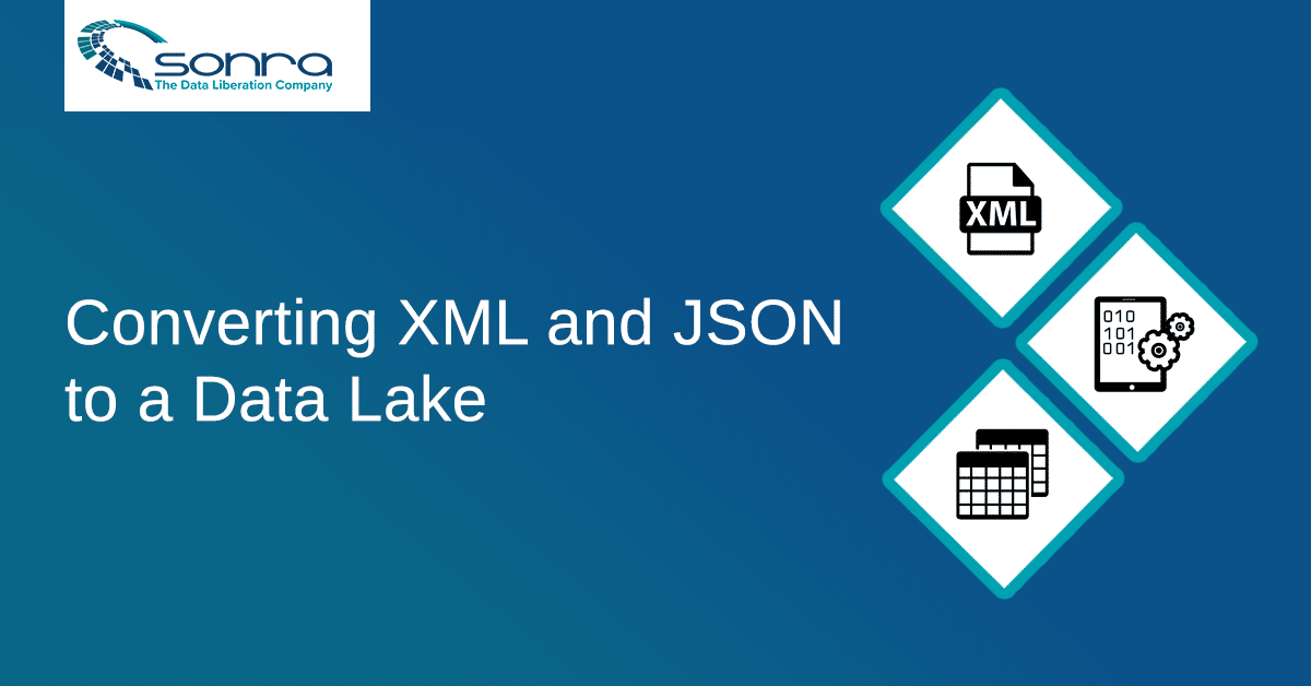 Converting XML and JSON to a Data Lake Converting XML and JSON to a Data Lake