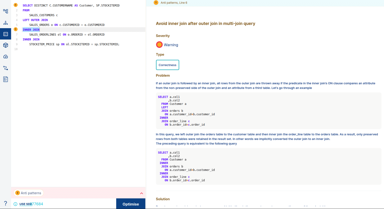Avoid SQL Anti-Patterns - OUTER Joins & Anti Joins Explained