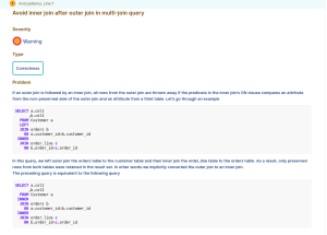 Avoid SQL Anti-Patterns - OUTER Joins & Anti Joins Explained